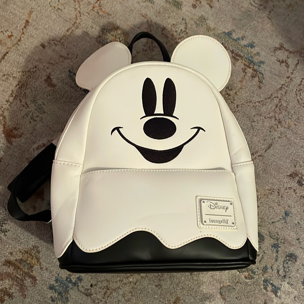 Loungefly Disney Ghost Mickey Mouse Boo! Halloween Mi… - Gem